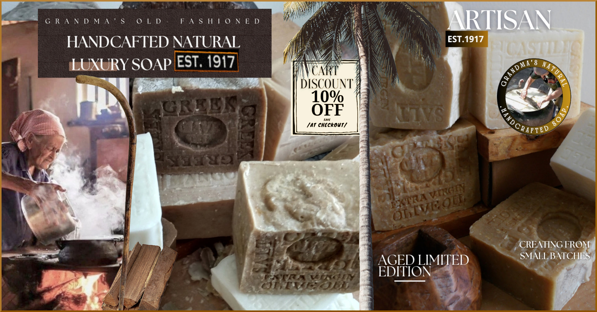 Grandma's Natural Handcrafted Soap- Handmade Cold Process – Grandmas ...