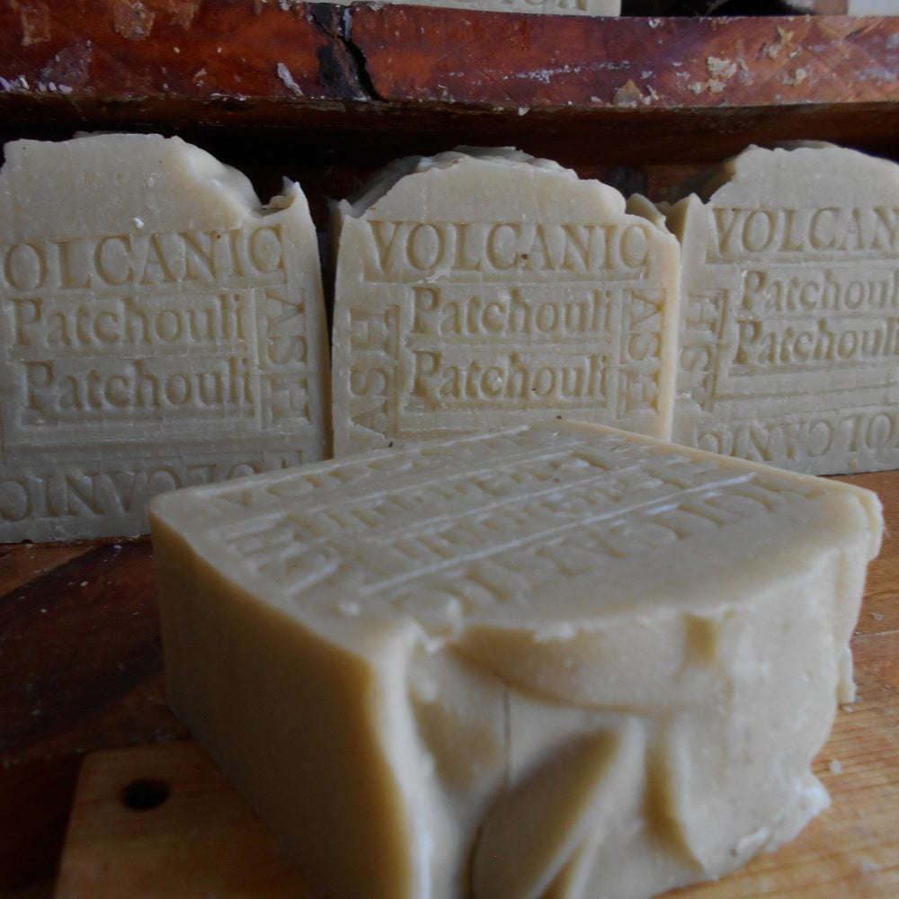 Volcanic Ash Handcrafted Soap with Patchouli Aged Natural – Grandmas ...