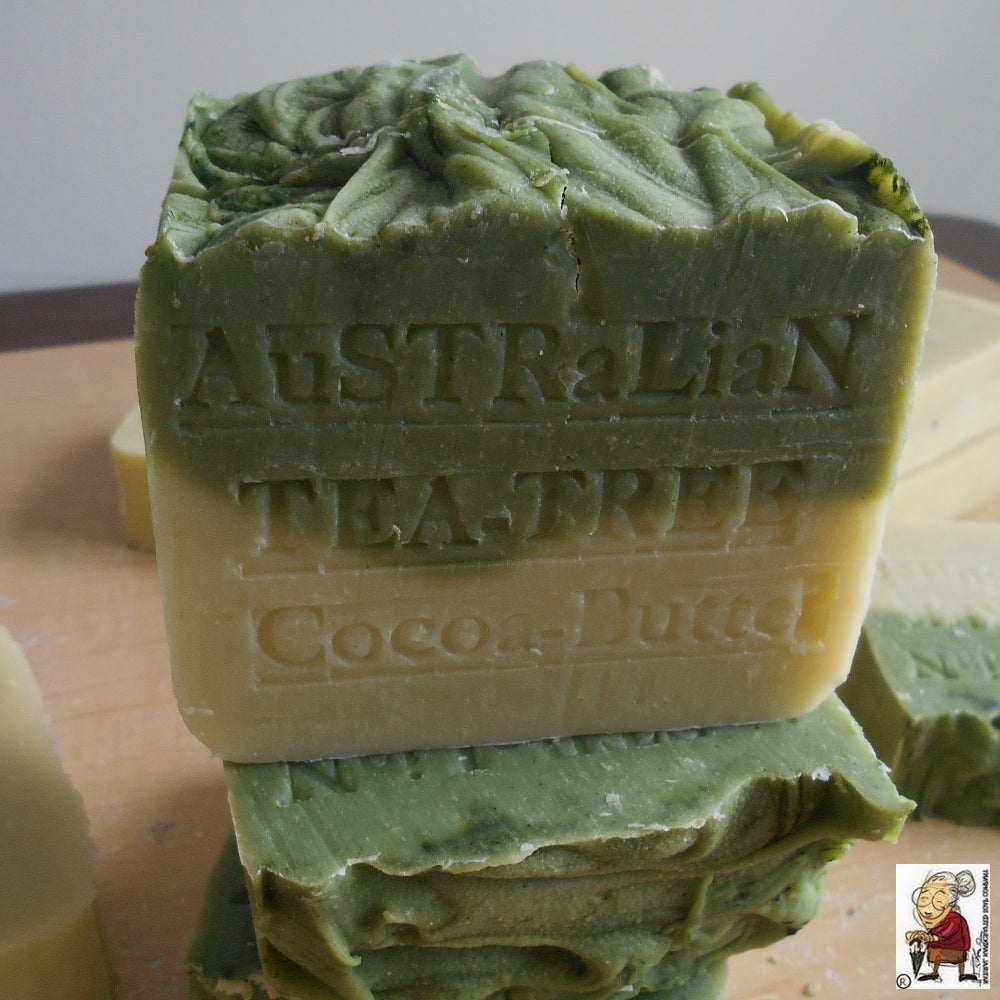 Australian Tea Tree Soap with Organic Spirulina – Grandmas All Natural Soap
