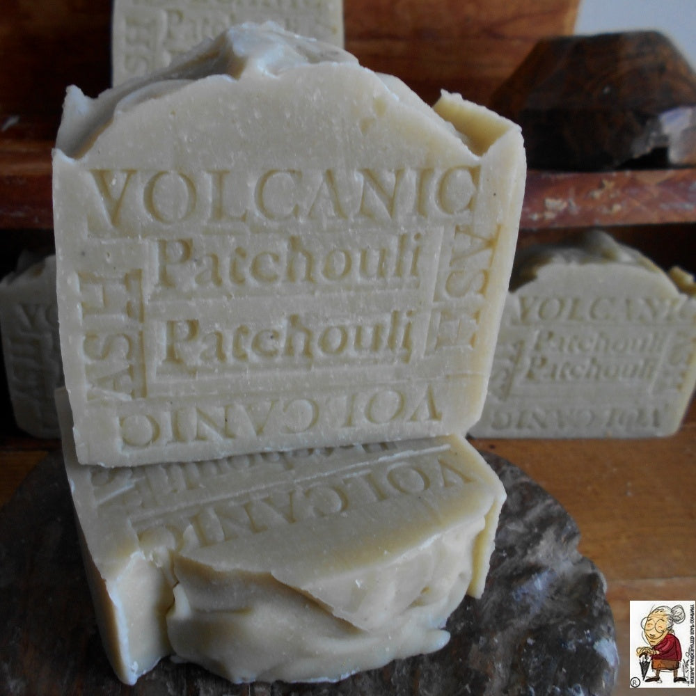 Handmade Soap Volcanic Ash and Patchouli – Grandmas All Natural Soap