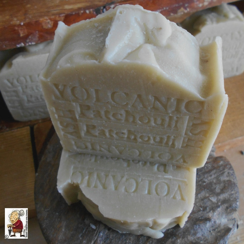 Handmade Soap Volcanic Ash and Patchouli – Grandmas All Natural Soap